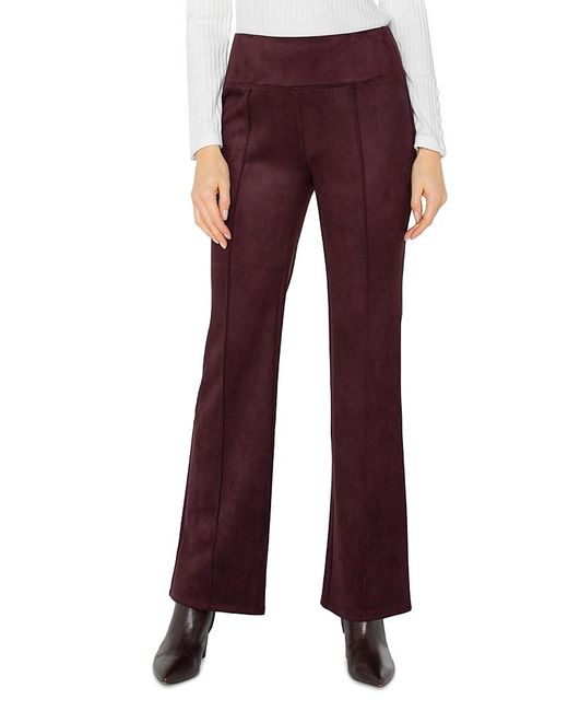 Liverpool Los Angeles Pearl Flare Pants in Red | Lyst UK