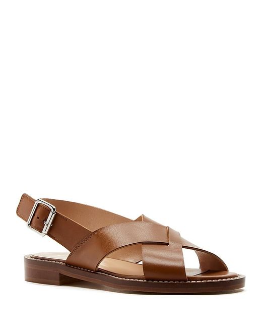 La Canadienne Tracy Sandals in Brown | Lyst