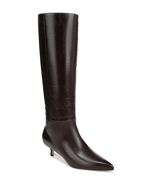 Veronica Beard Lisa 45 Tall Boots in Black | Lyst UK