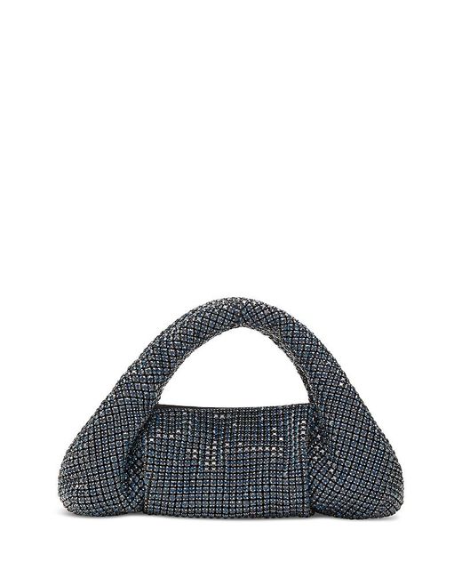 Stuart Weitzman The Moda Shine Mini Tote in Blue | Lyst