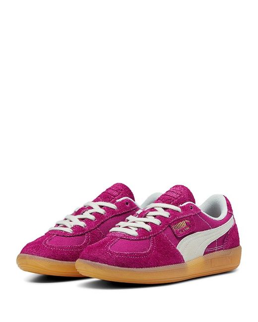 PUMA Palermo Vintage Sneakers in Purple | Lyst