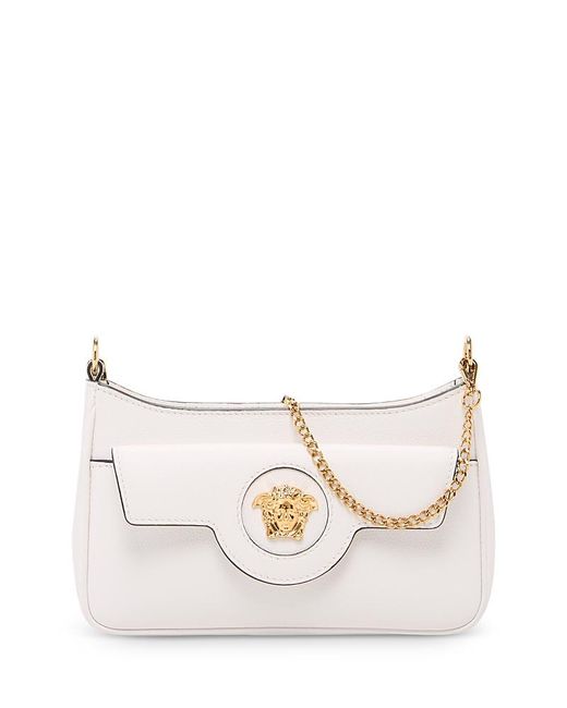 Versace La Medusa Mini Bag in Natural | Lyst