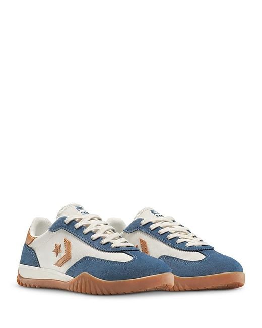 Converse Run Star Trainer Running Sneakers in Blue | Lyst