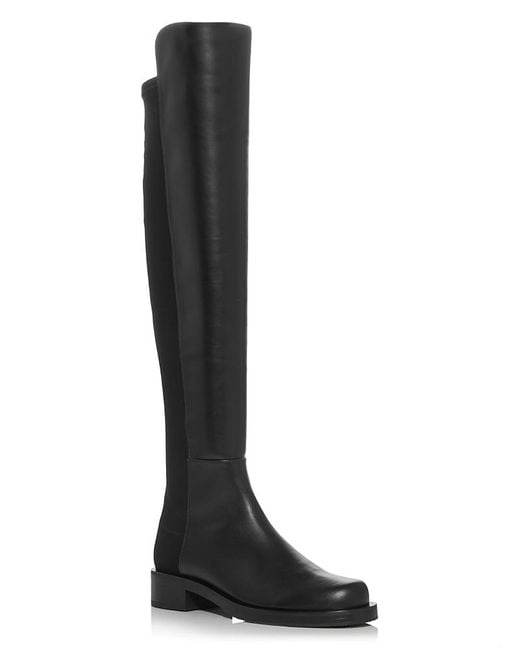 Stuart Weitzman 5050 Bold Tall Boots in Black | Lyst