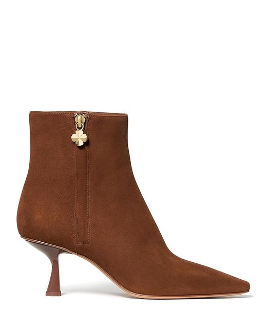 Kate Spade Adele Booties in Brown | Lyst UK