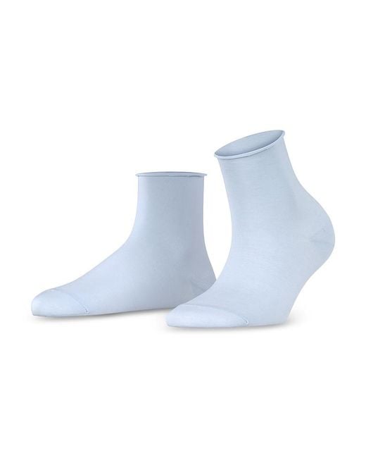 FALKE Cotton Touch Short Socks in Blue | Lyst UK