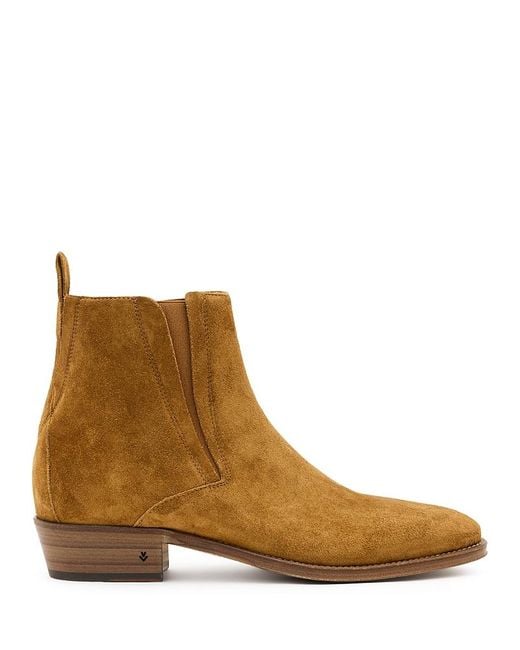 John Varvatos Ludlow Chelsea Boots in Brown for Men | Lyst UK