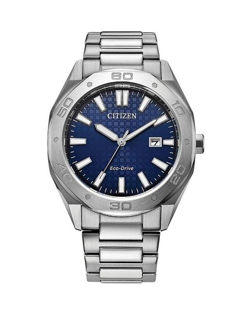 Citizen Eco Drive Weekender Sport Odyn Watch, 41Mm in Metallic for Men ...