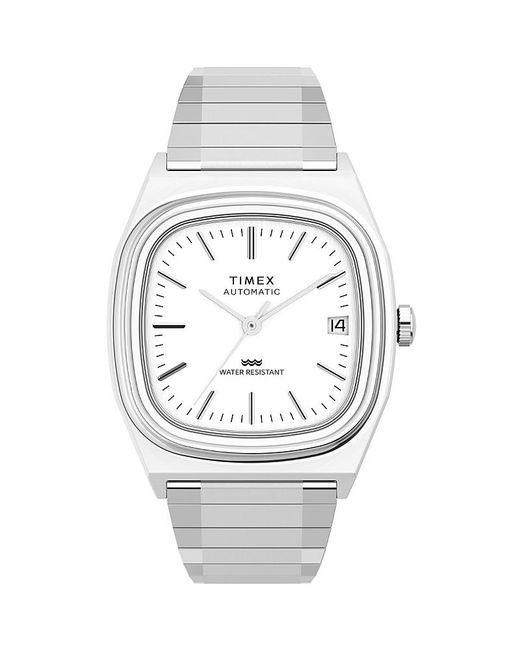 Timex Automatic 1983 E-Line Reissue Watch, 34Mm in Metallic | Lyst