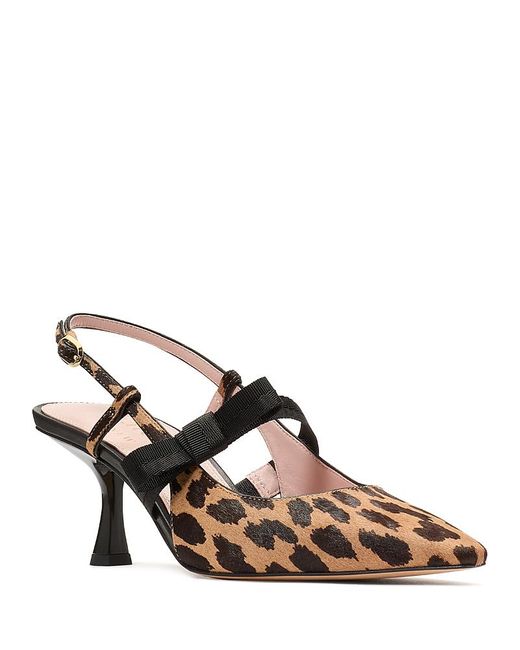 Kate Spade Maritza Modern Leopard Pumps in Brown | Lyst