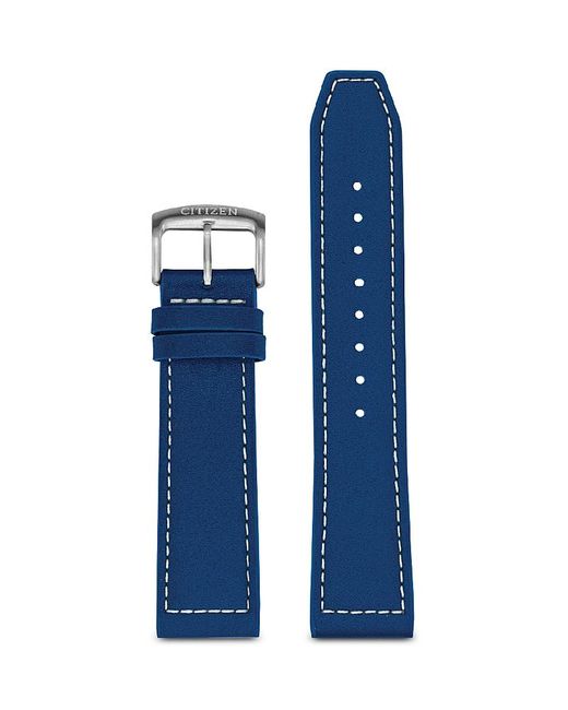 Citizen Cz Smart Watch Leather Strap in Blue for Men | Lyst UK