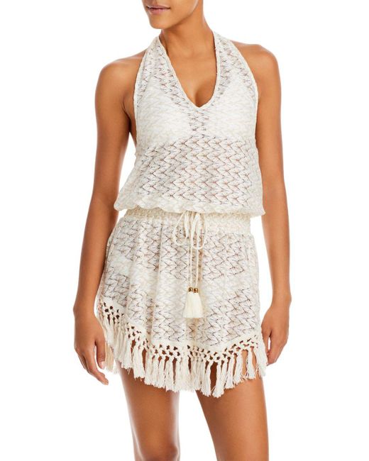 Ramy Brook Ermina Swim Cover Up Dress In White Lyst