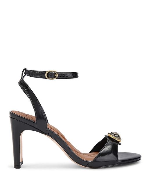 Kurt Geiger Chelsea High Heel Sandals in Black | Lyst
