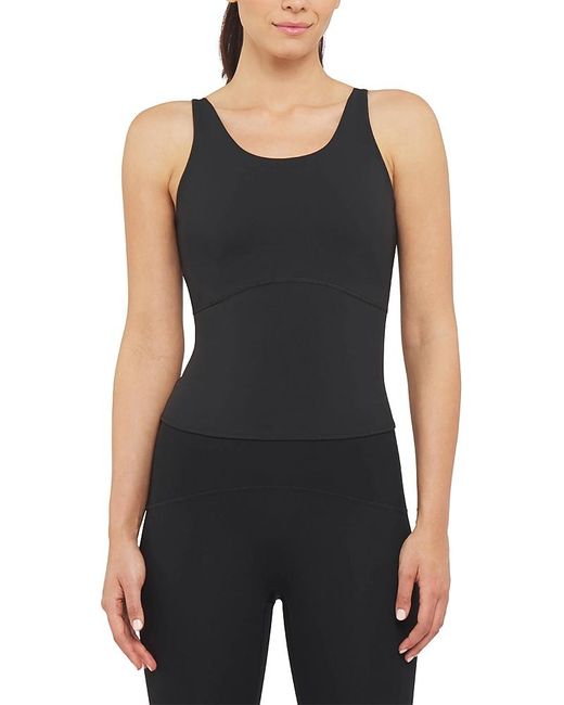 Spanx Power Boost Shelf Bra Tank in Black | Lyst UK