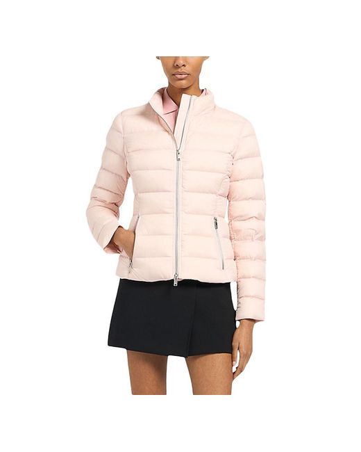 Moose Knuckles Air Down Gemma Jacket in Pink | Lyst