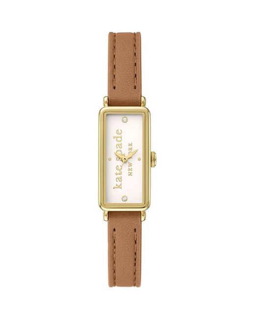 Kate Spade Rosedale Watch, 16Mm X 32Mm in White | Lyst