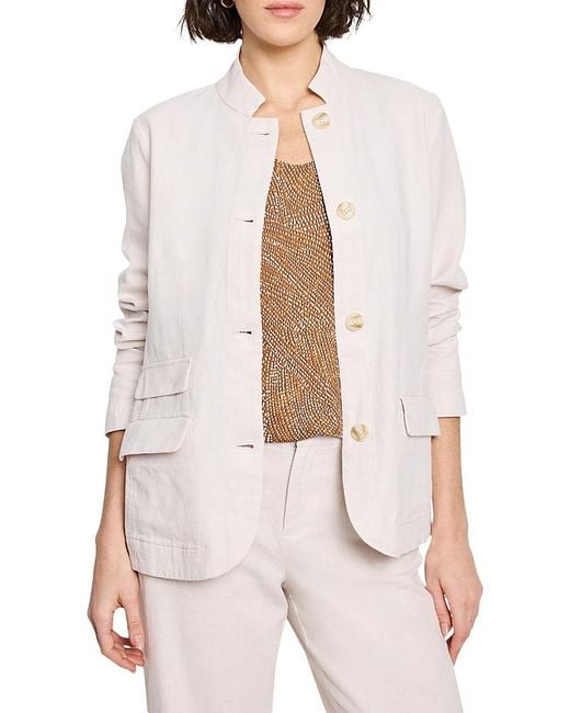 NIC+ZOE Ava Jacket in White | Lyst