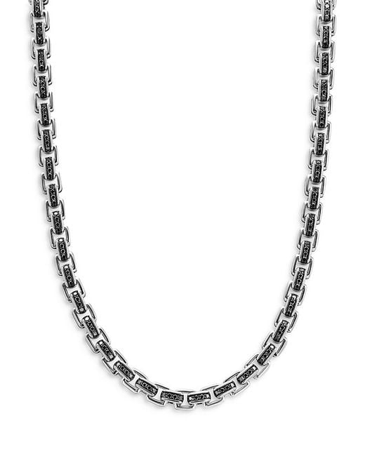 David Yurman Box Chain Necklace in Metallic for Men | Lyst