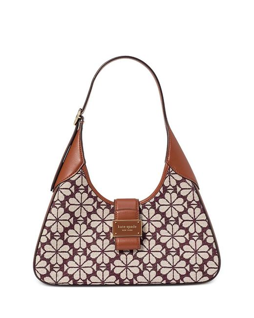 Kate Spade Spade Flower Jacquard Shoulder Bag | Lyst