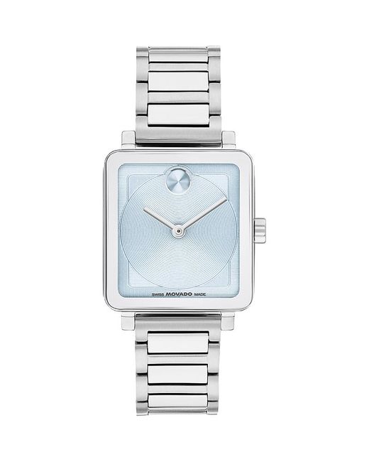 Movado Bold Evolution 2.0 Square Watch, 26Mm X 28Mm in Metallic | Lyst