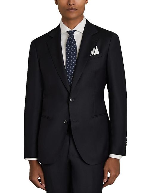 Reiss Aspire Modern Fit Suit Jacket in Black for Men | Lyst