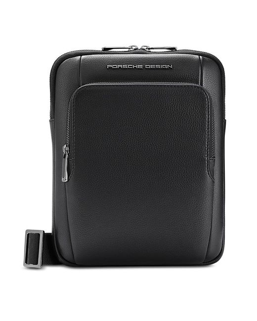 Porsche Design Roadster Leather Shoulder Bag S in Black | Lyst