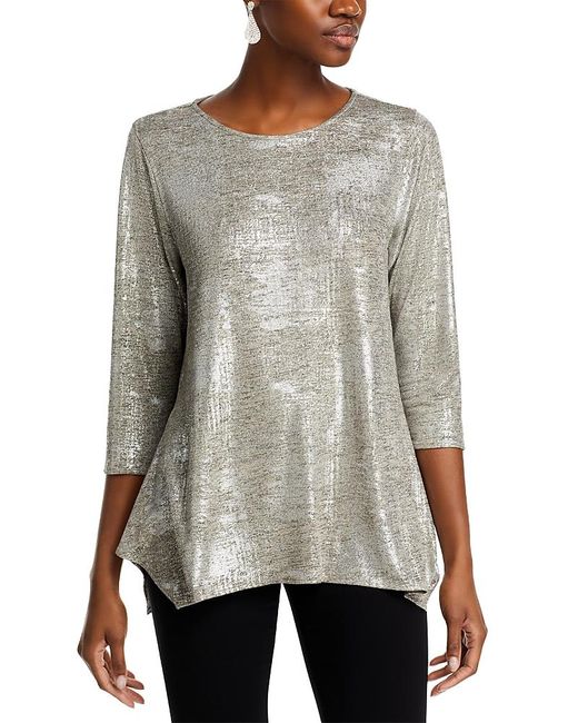 Caroline Rose Reflection Party Top in Gray | Lyst