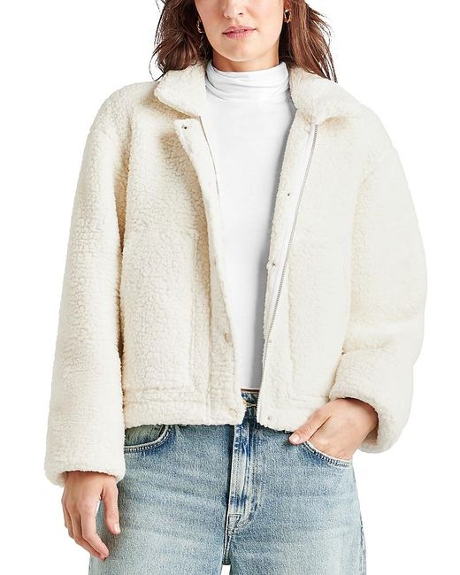 Splendid Tina Jacket in Natural | Lyst