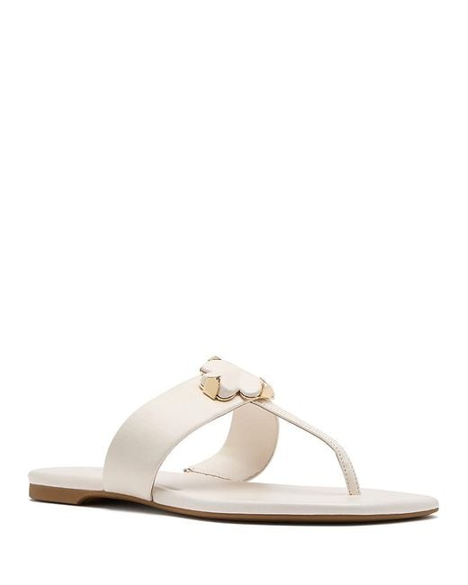 Kate Spade Spade Flower Sandals in White | Lyst
