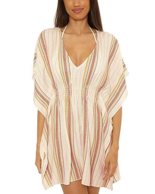 Becca Radiance Tunic Swim Cover-Up in Natural | Lyst UK
