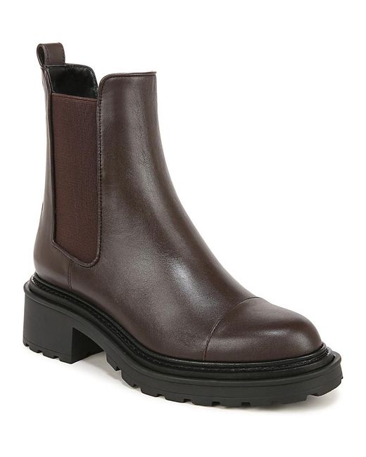 Veronica Beard Delilah Chelsea Boots in Brown | Lyst
