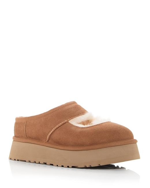 UGG Bea Mary Jane Sippers in Brown | Lyst