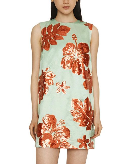 ALÉMAIS Sizzle Mini Dress in Red | Lyst