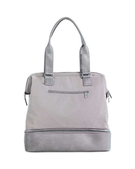 BEIS The Convertible Mini Weekender Bag in Gray | Lyst