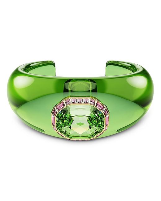 Swarovski Dulcis Crystal Cuff Bracelet in Green | Lyst UK