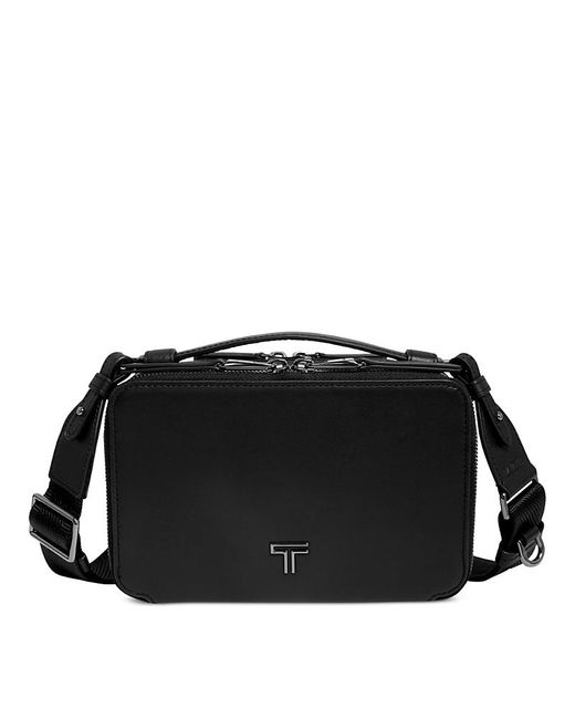Tumi Voyageur Myla Leather Crossbody in Black | Lyst