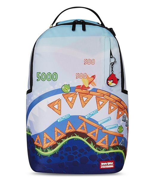 Sprayground Angry Birds Shark Game Backpack in Blue | Lyst
