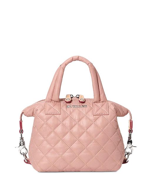 MZ Wallace Micro Sutton Bag in Pink | Lyst