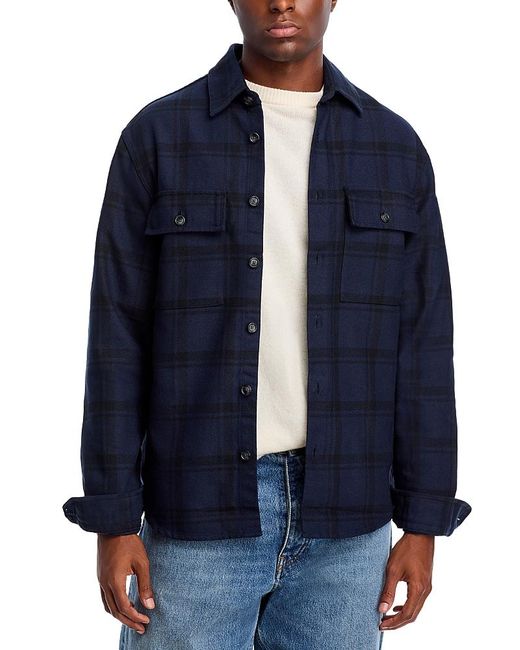 BOSS Owen Overshirt in Blue for Men | Lyst