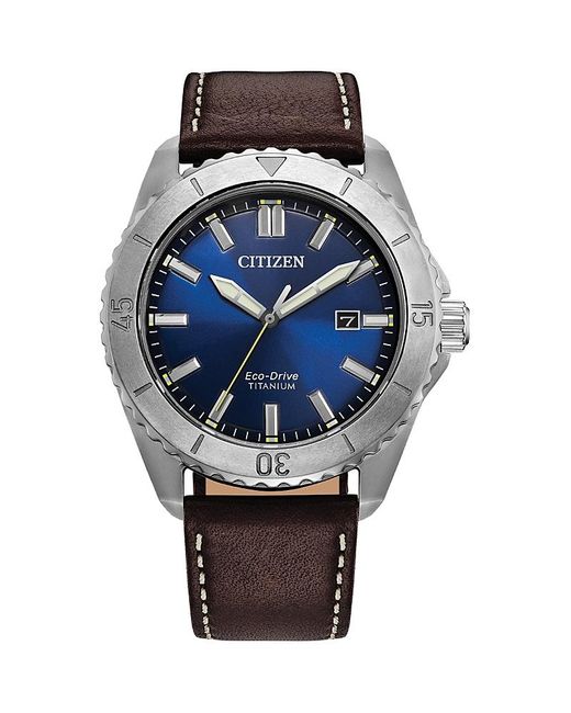 Citizen Eco Drive Weekender Brycen Watch, 41Mm in Blue for Men | Lyst