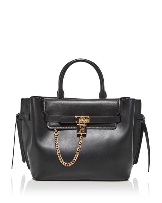 MICHAEL Michael Kors Hamilton Legacy Large Belted Leather Satchel in ... MICHAEL Michael Kors Hamilton Legacy Large Belted Leather Satchel in ...