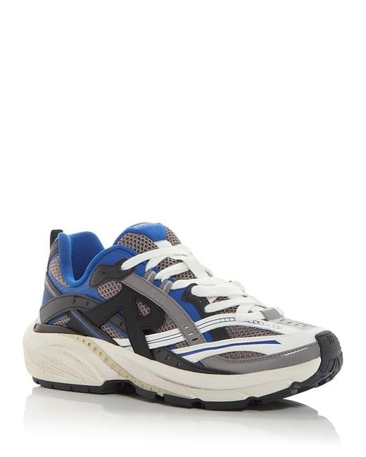 Represent Storm Runner Low Top Sneakers in Blue for Men | Lyst