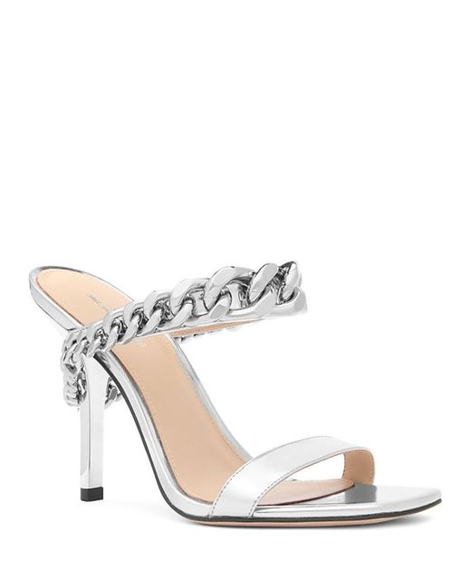 Michael Kors Bianca Chain Sandals in White | Lyst UK
