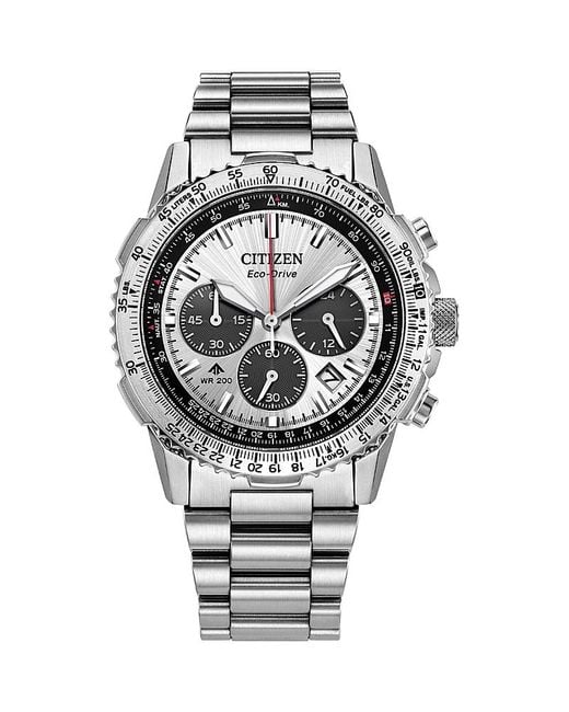Citizen Eco Drive Promaster Air Navihawk Chronograph, 40Mm in Gray for ...