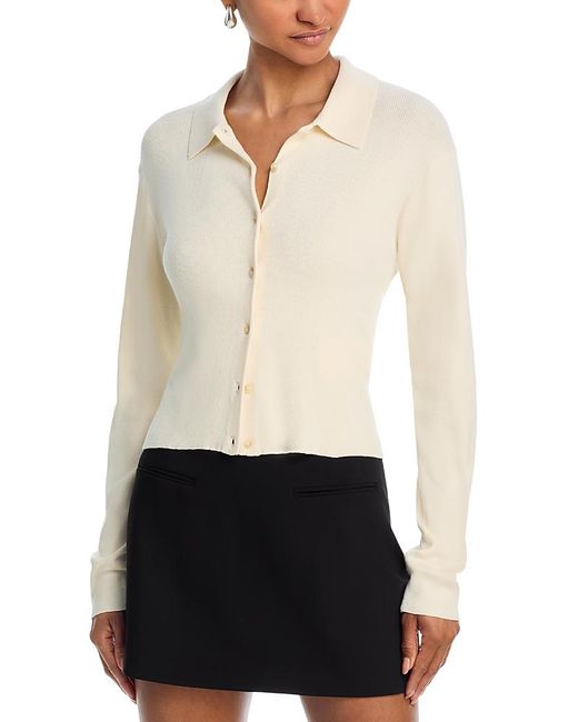 French Connection Cosysoft Button Down Top in White | Lyst UK