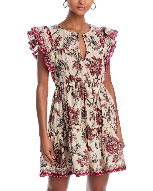 Sea Cassandra Mini Dress in Red | Lyst UK