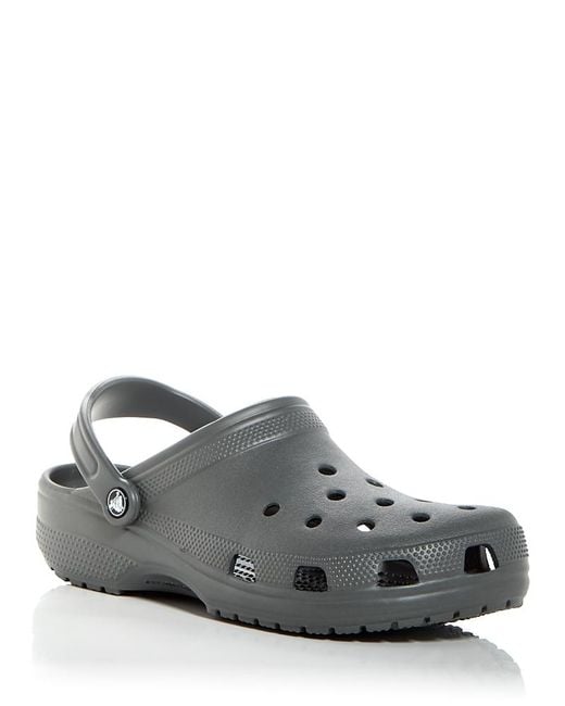 Crocs™ Classic Clogs in Gray for Men | Lyst