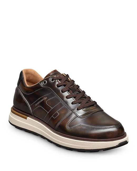 Allen Edmonds Elliot Sneakers in Brown for Men | Lyst UK