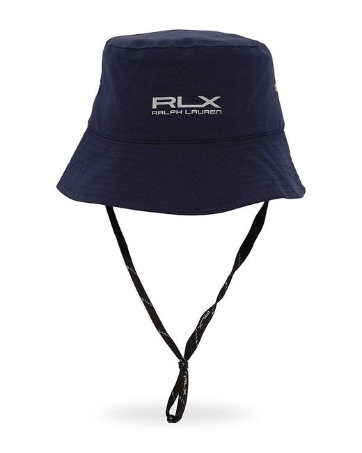 Polo Ralph Lauren Rlx Performance Bucket Hat in Blue for Men | Lyst