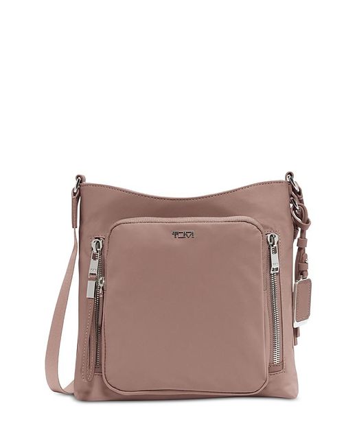 Tumi Voyageur Tyler Crossbody Bag in Gray | Lyst